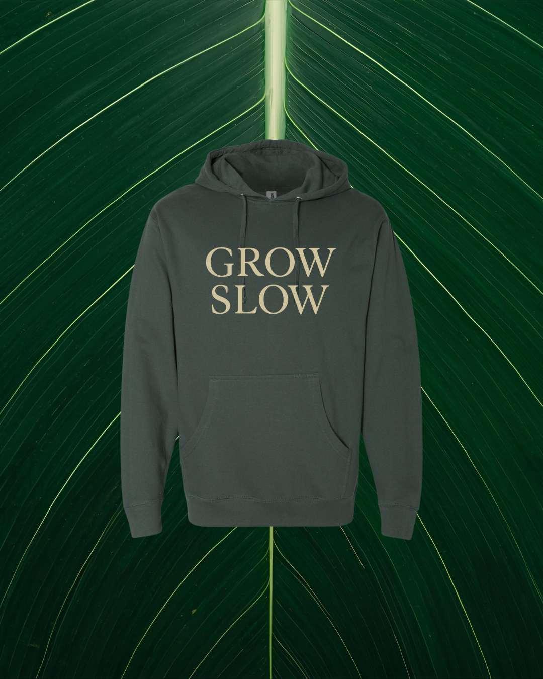 Grow Slow Heavyweight Hoodie – Region Roots